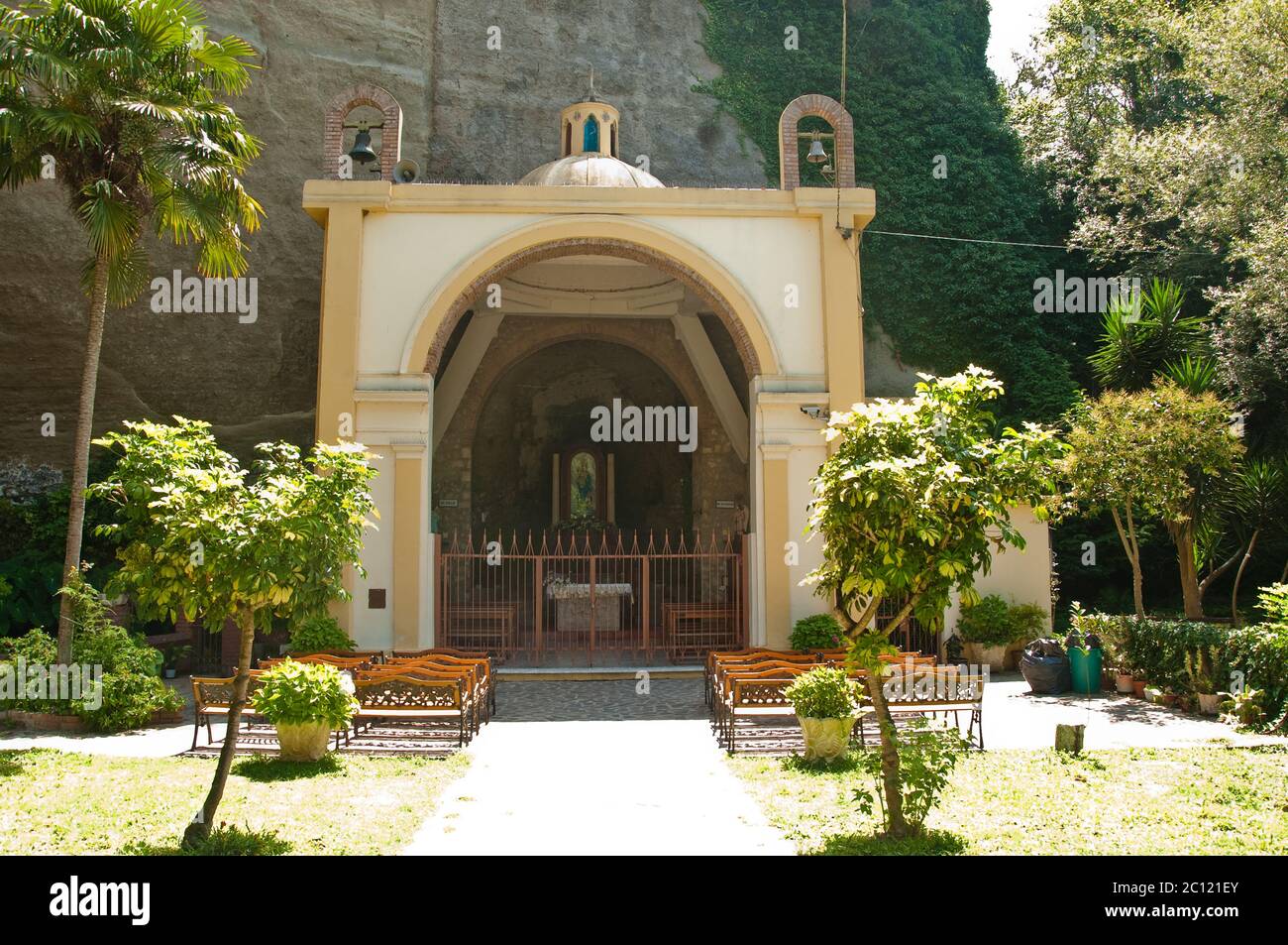 Sanctuary of the Madonna delle Fonti in the Calabrian city of spilinga ...