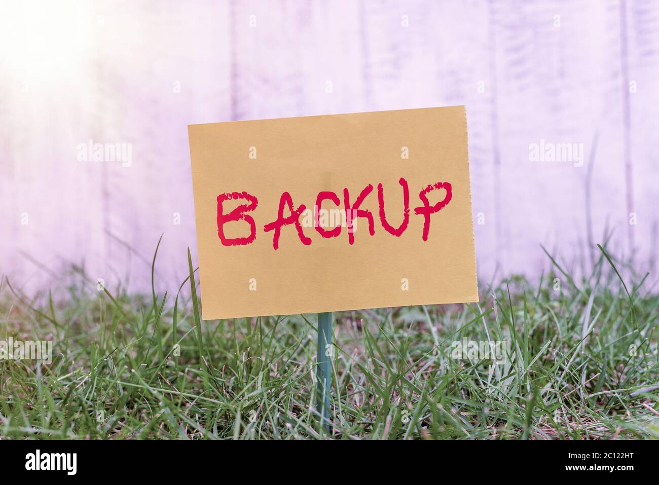 Writing Note Showing Backup Business Concept For Process That Protects Important Information