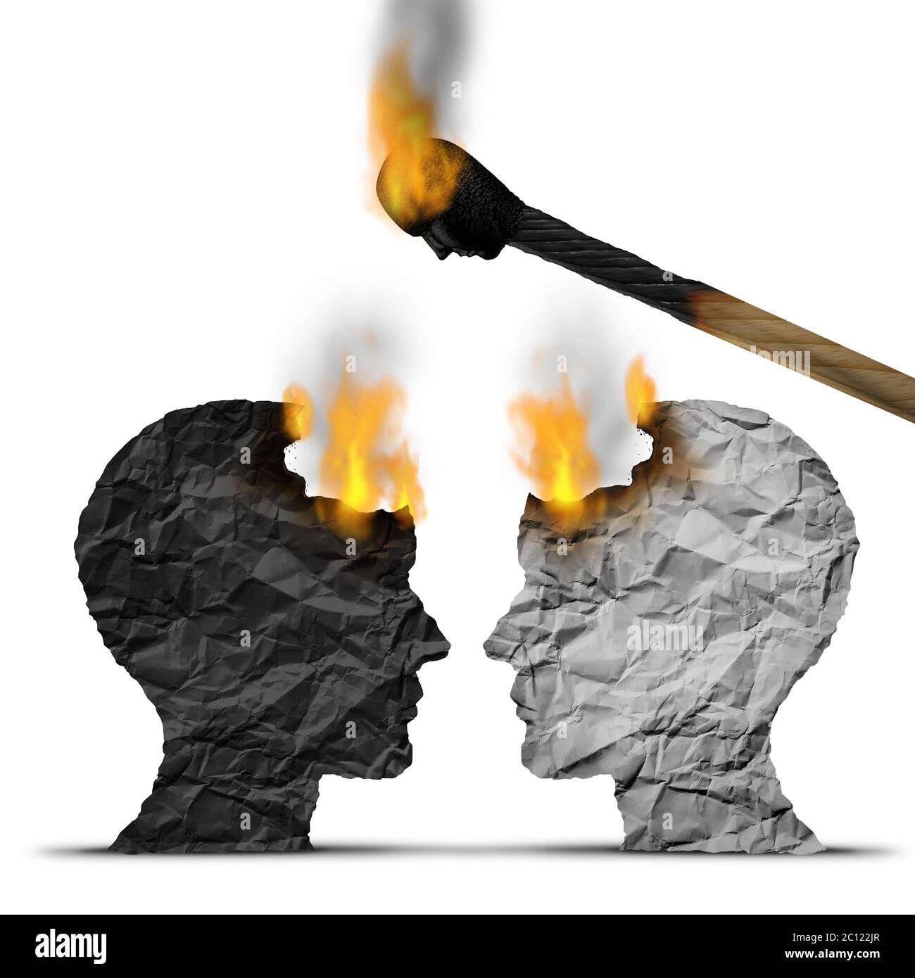 Culture of hate as a racism or racist concept and divisive politics ...