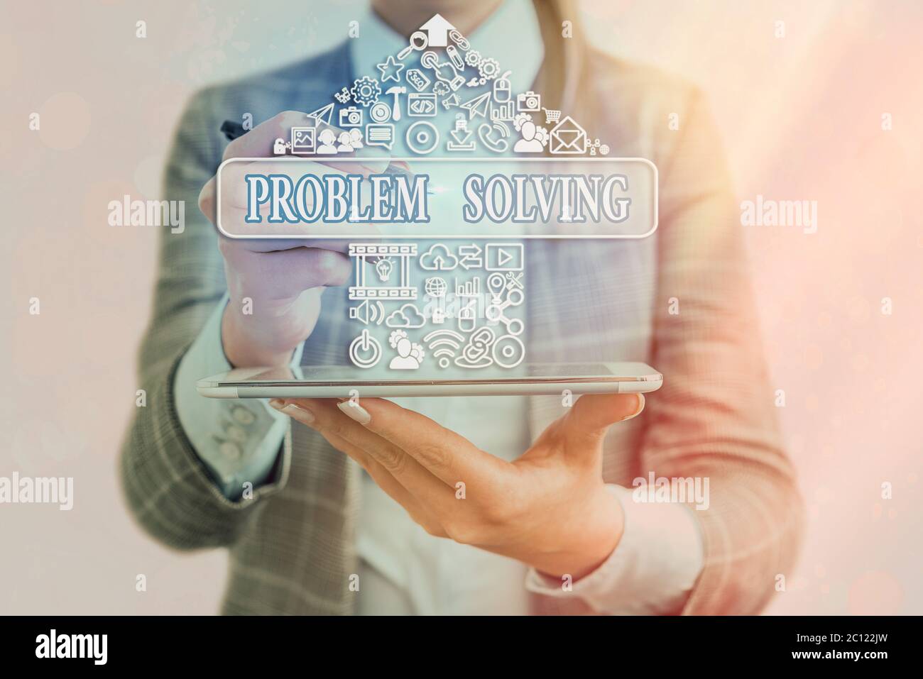 Handwriting Text Writing Problem Solving Conceptual Photo Having A