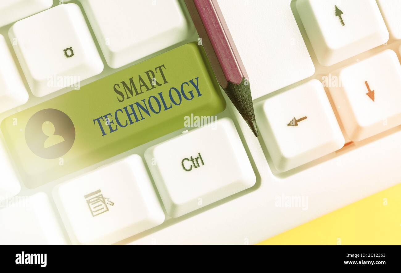 Writing Note Showing Smart Technology Business Concept For Used To Protect And Prevent Errors