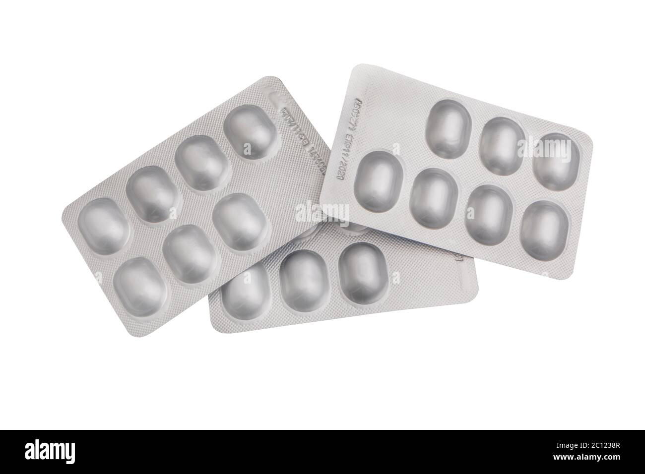 Blister packs with tablets in Stock Photo - Alamy