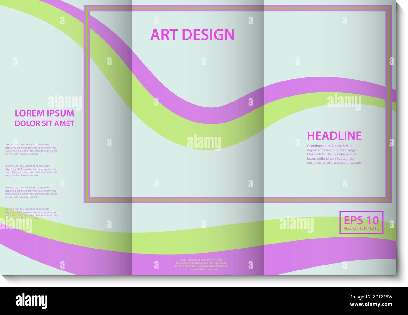 Soft colorful light green and violet lines vector background template ...