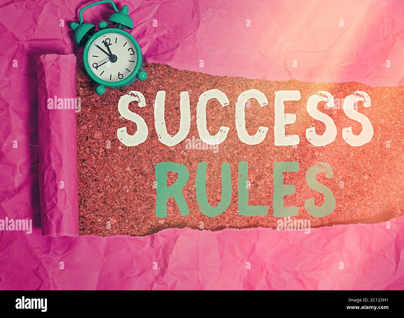 Word writing text Success Rules. Business photo showcasing established ...