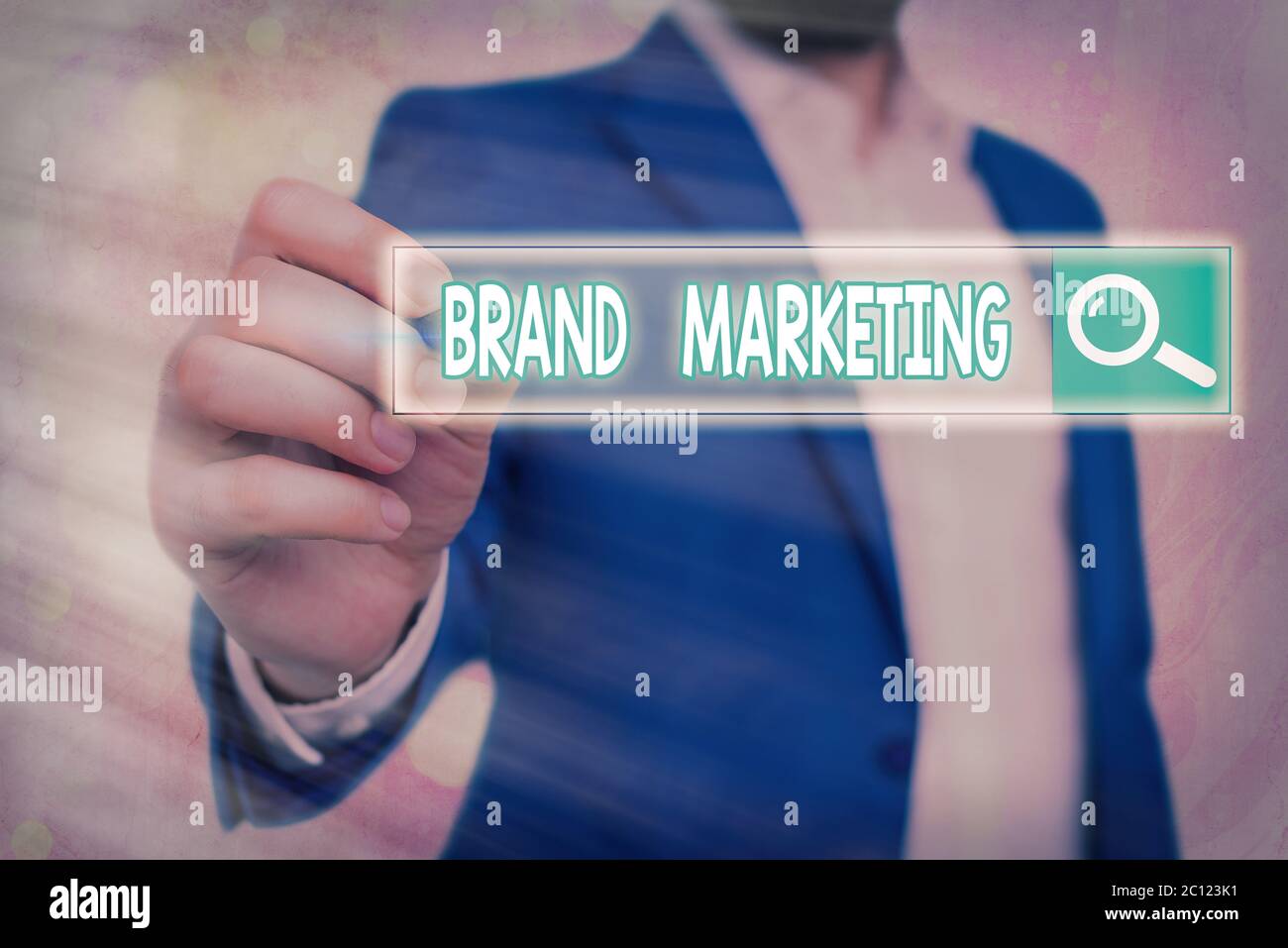 Handwriting text writing Brand Marketing. Conceptual photo the practice ...
