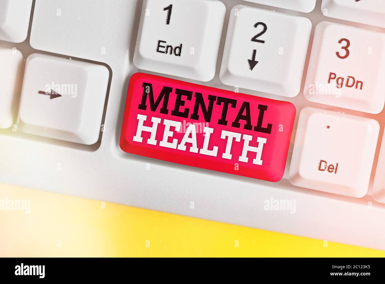 Text sign showing Mental Health. Business photo showcasing state of the ...