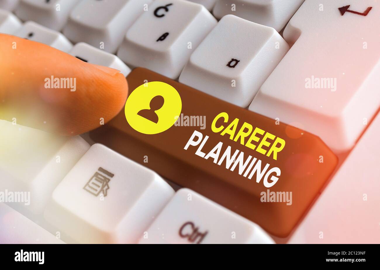 Writing note showing Career Planning. Business concept for stepwise ...