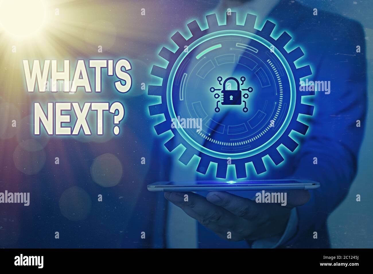 Handwriting text Whats Next Question. Conceptual photo Expecting Any ...