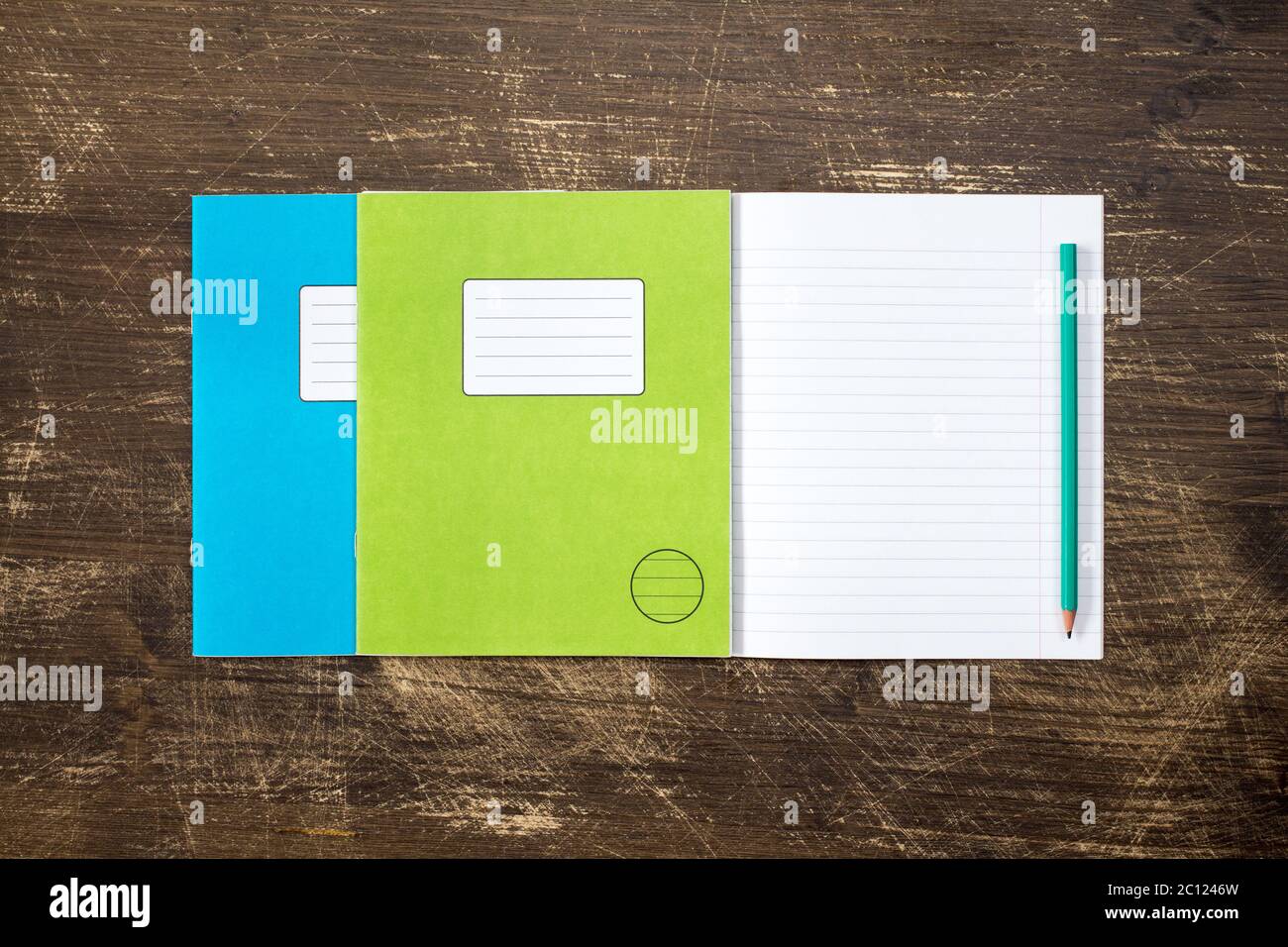 Exercise books hi-res stock photography and images - Alamy