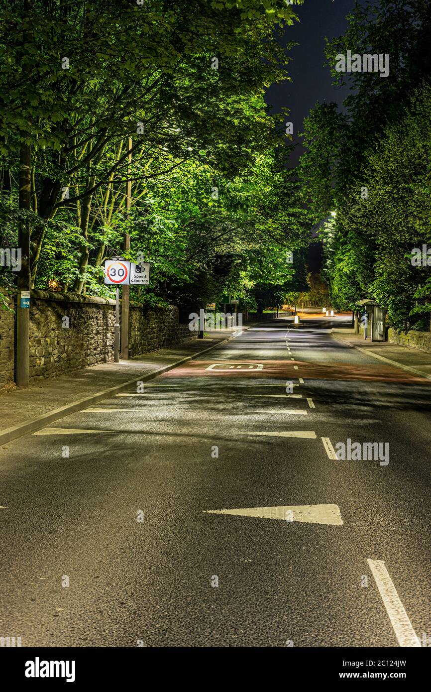 Drive Through a Rural Village Stock Photo - Alamy