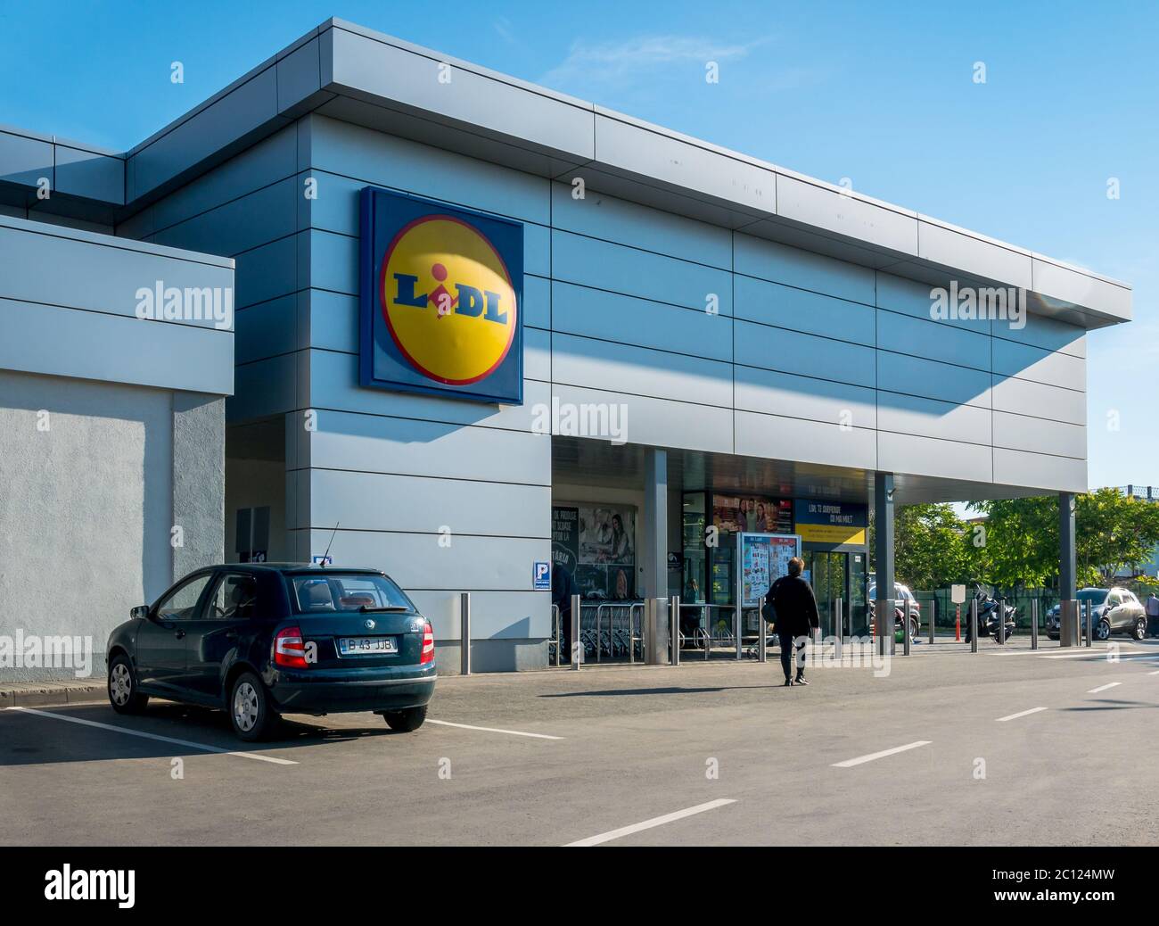 Lidl bucharest hi-res stock photography and images - Alamy