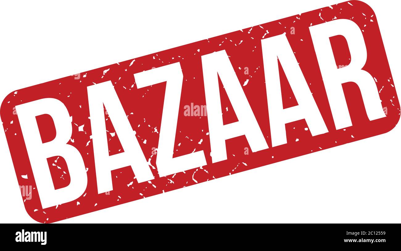 Bazaar stamp Stock Vector Images - Alamy