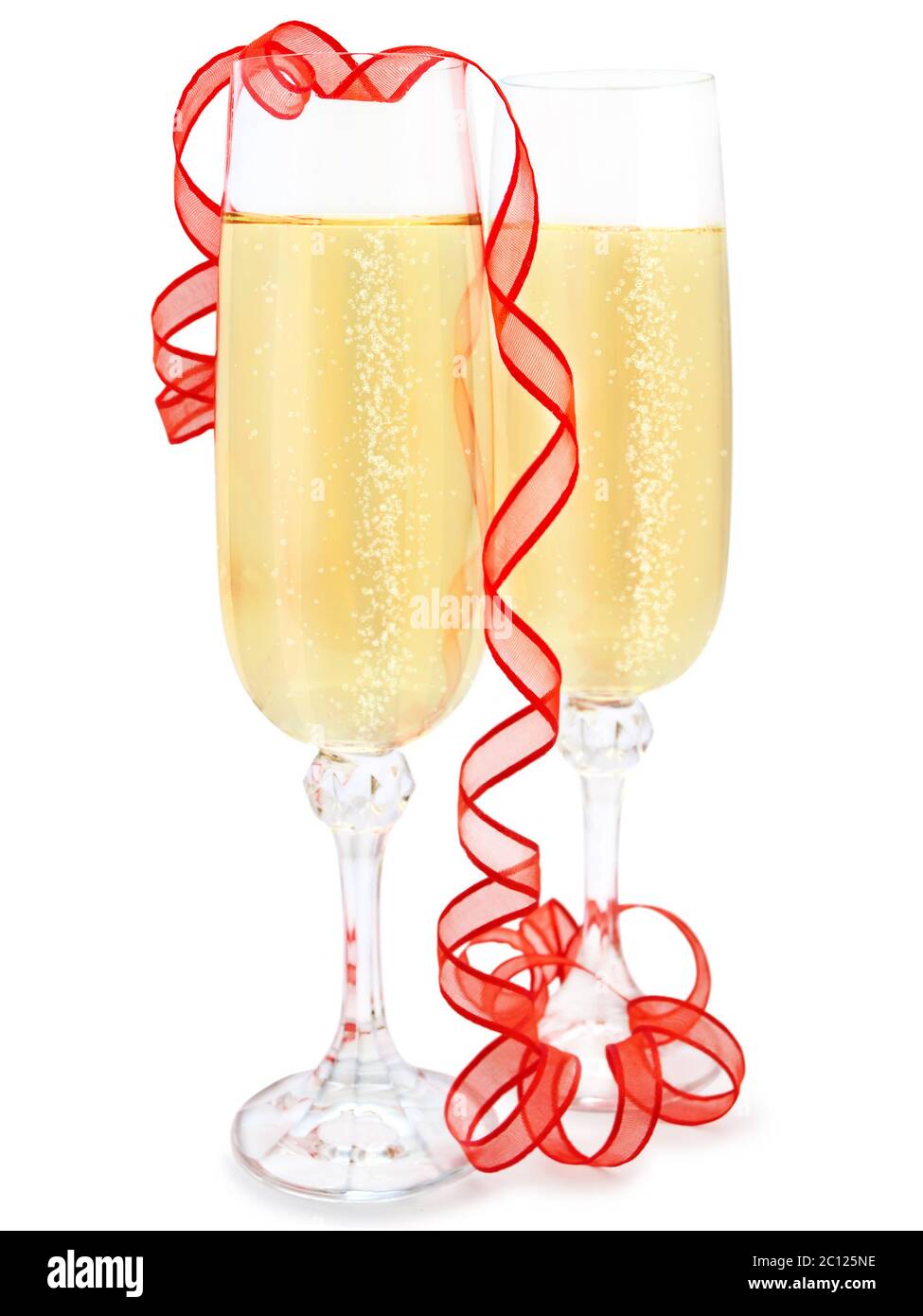 Happy couple drink champagne Cut Out Stock Images & Pictures - Alamy