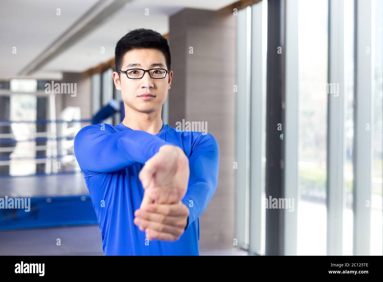 Young chinese man muscular hi-res stock photography and images - Alamy