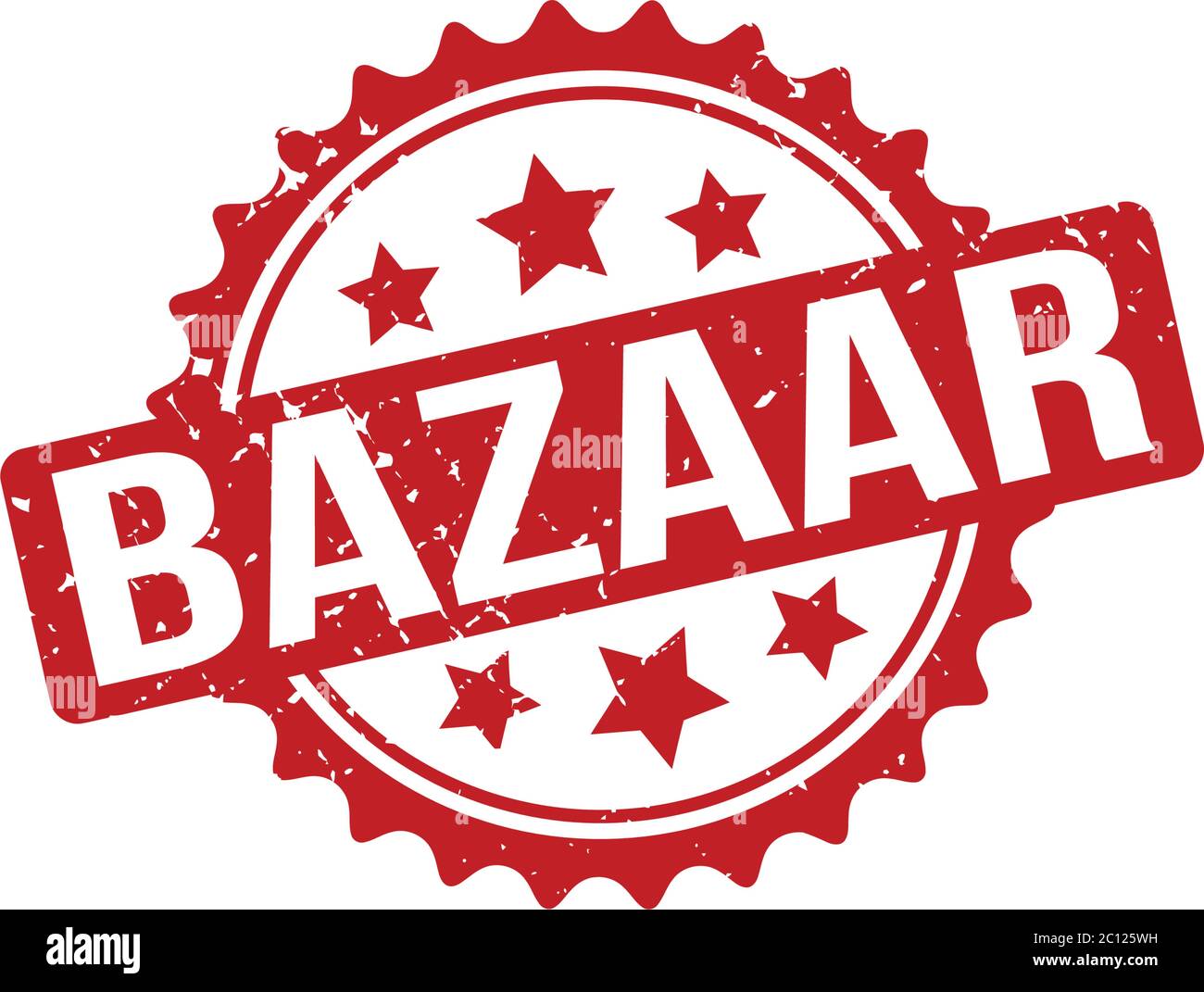 Bazaar stamp Stock Vector Images - Alamy