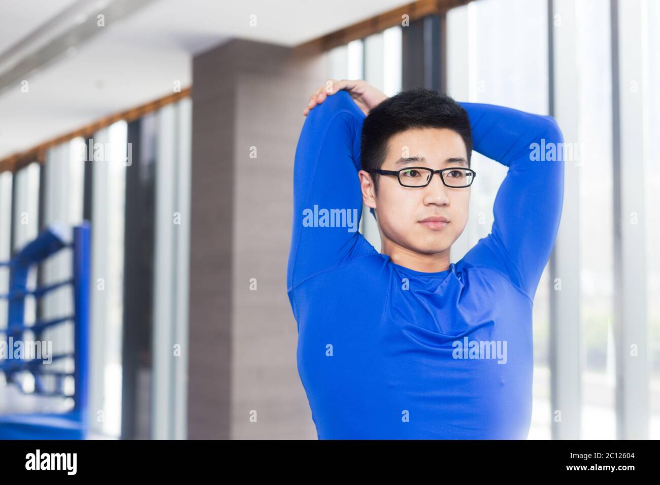 Young chinese man muscular hi-res stock photography and images - Alamy