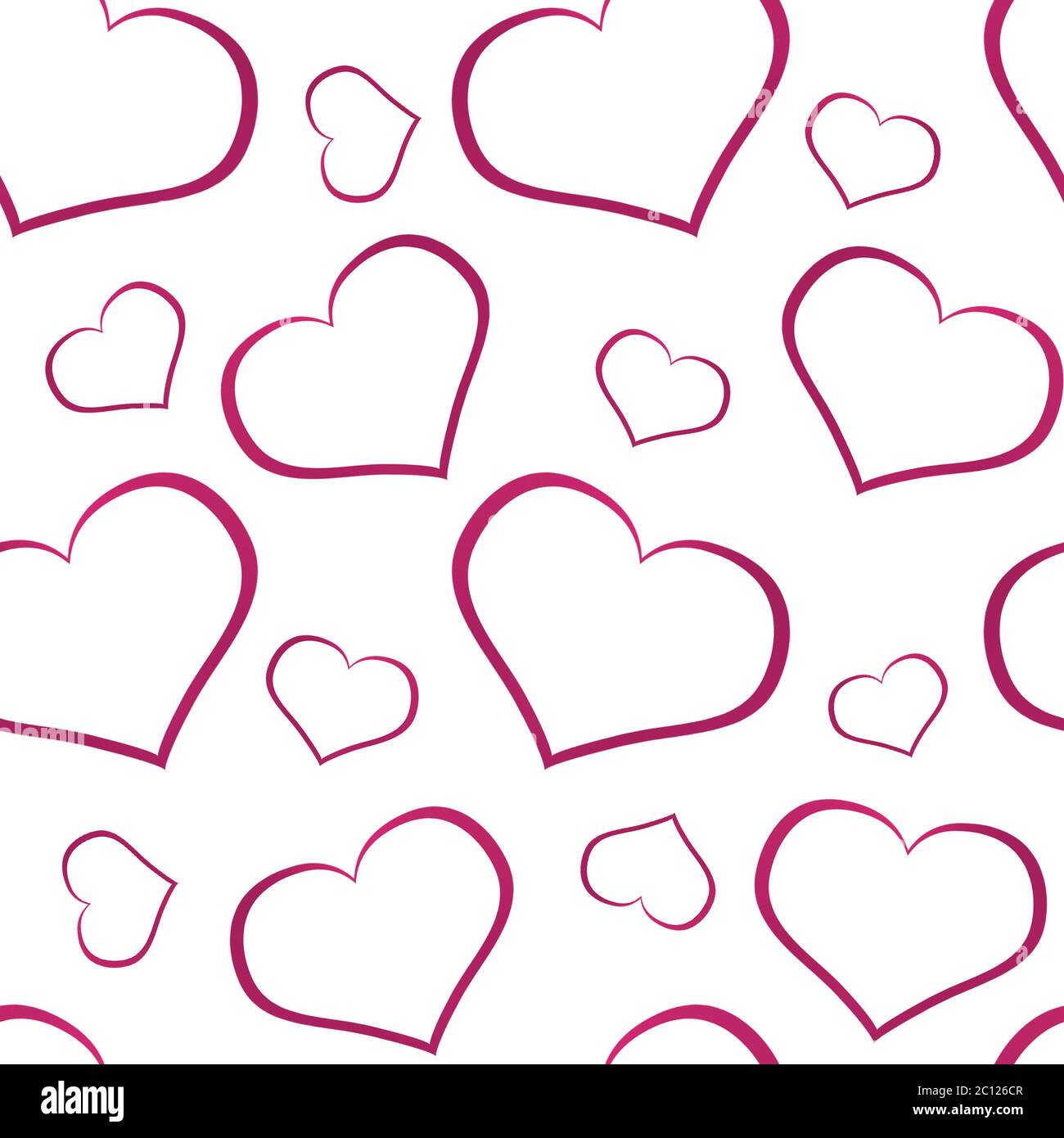 Heart Outline Pattern