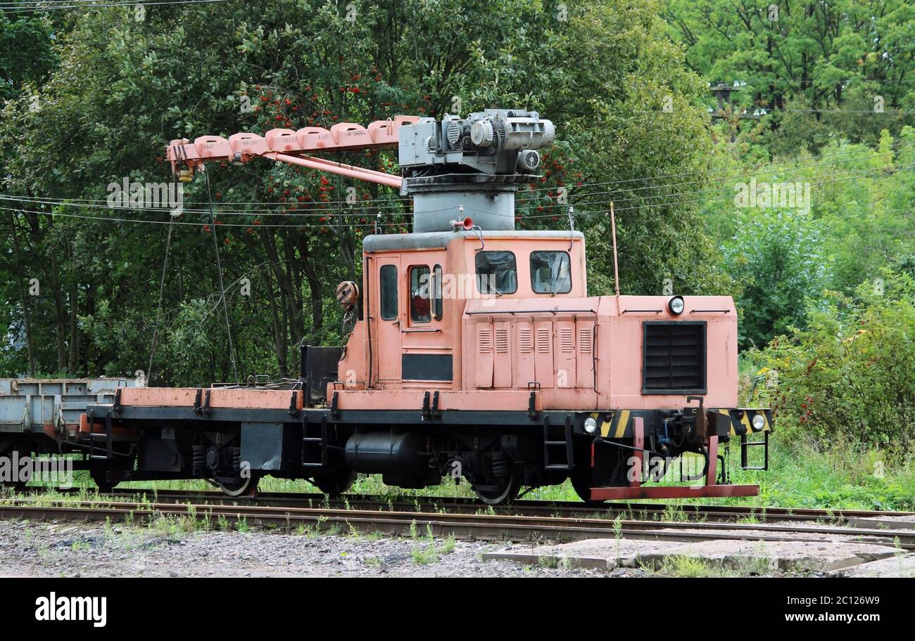 Railway inspection trolley hi-res stock photography and images - Alamy