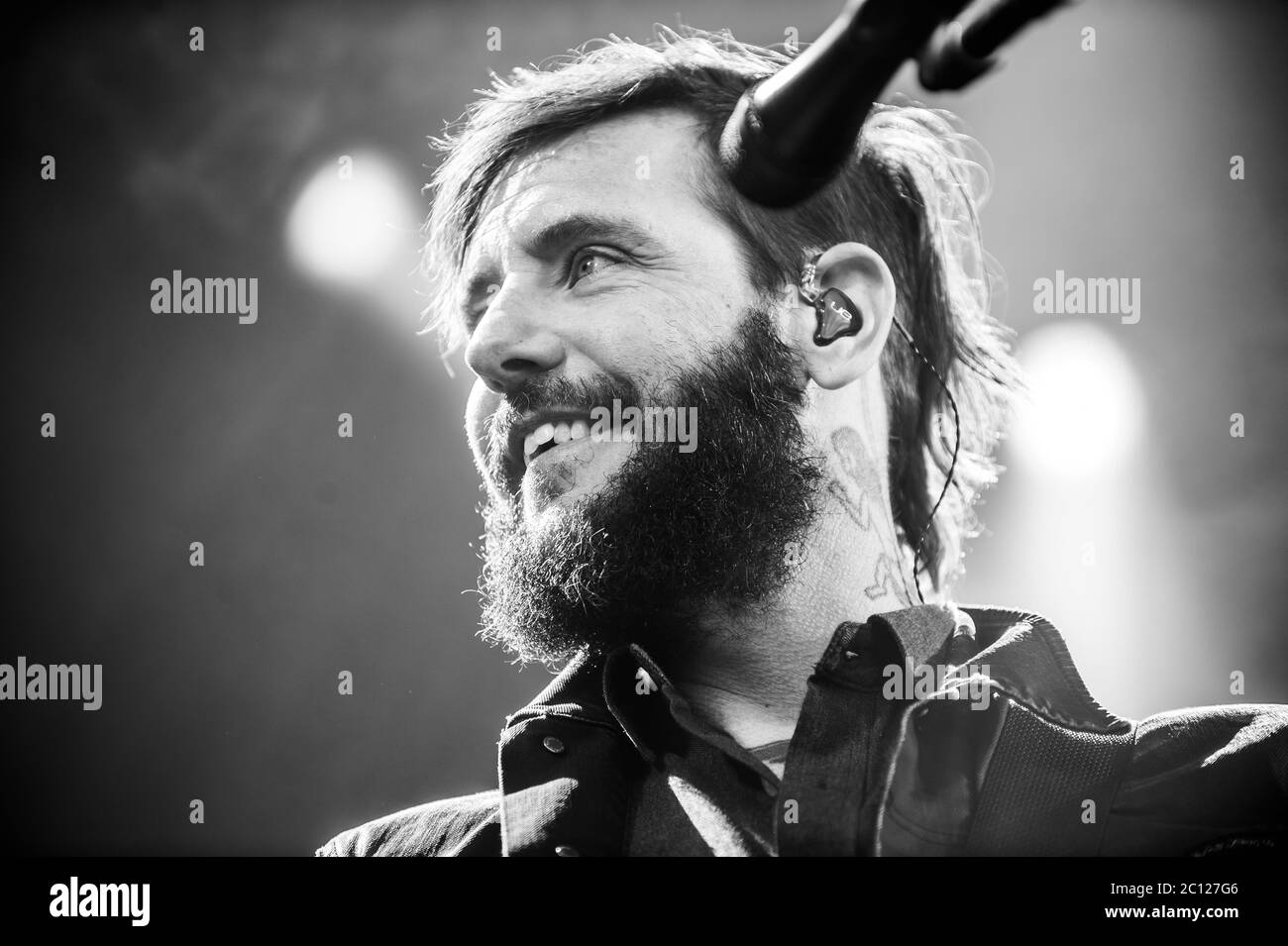 Aarhus, Denmark. 02nd, July 2019. The American rock band Band of Horses ...