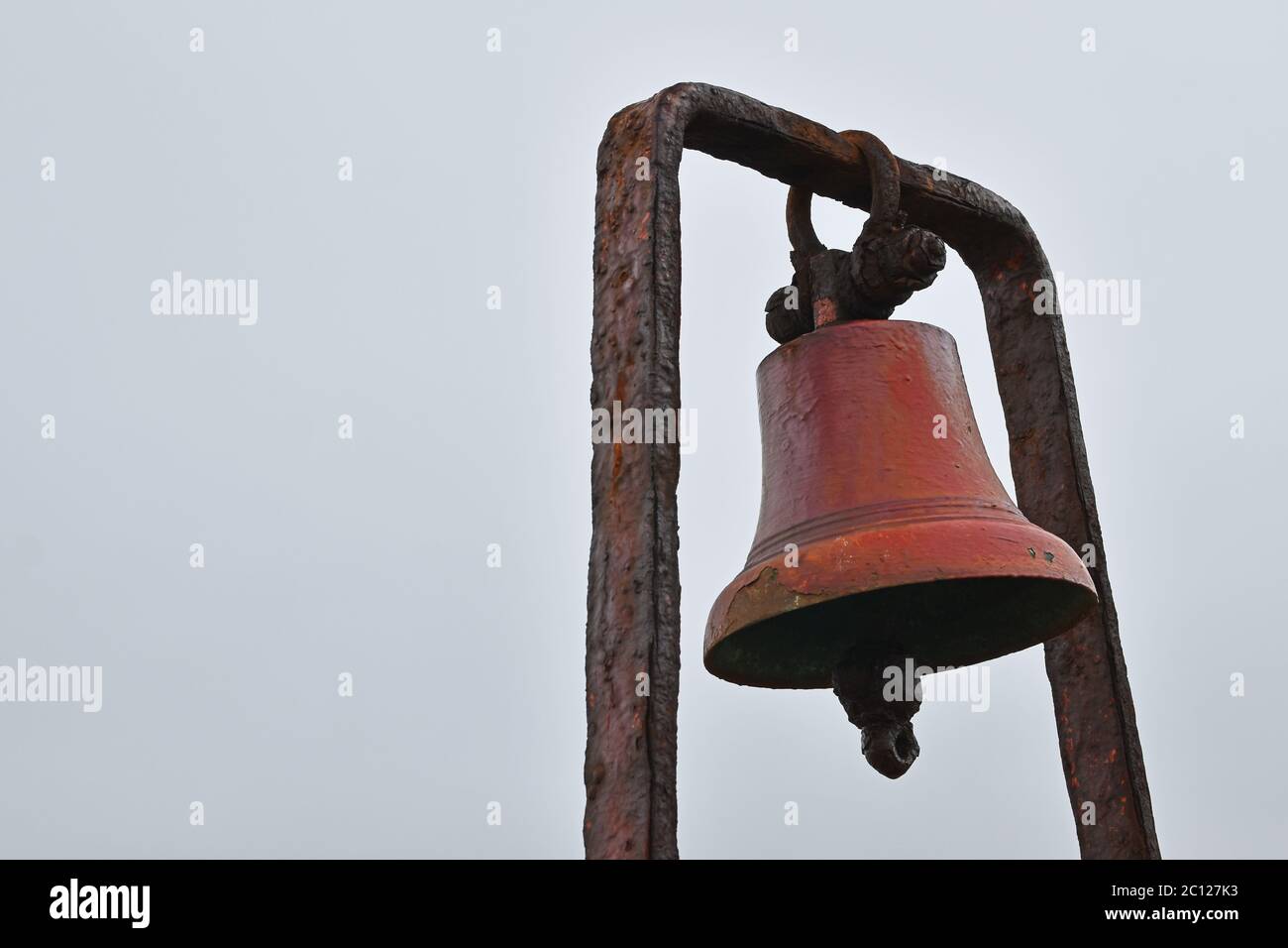 Rusty warning bell on hi-res stock photography and images - Alamy