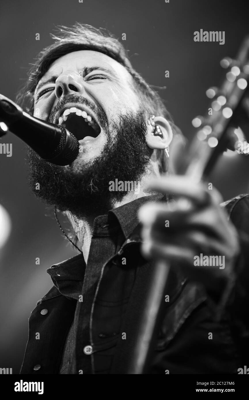 Aarhus, Denmark. 02nd, July 2019. The American rock band Band of Horses ...