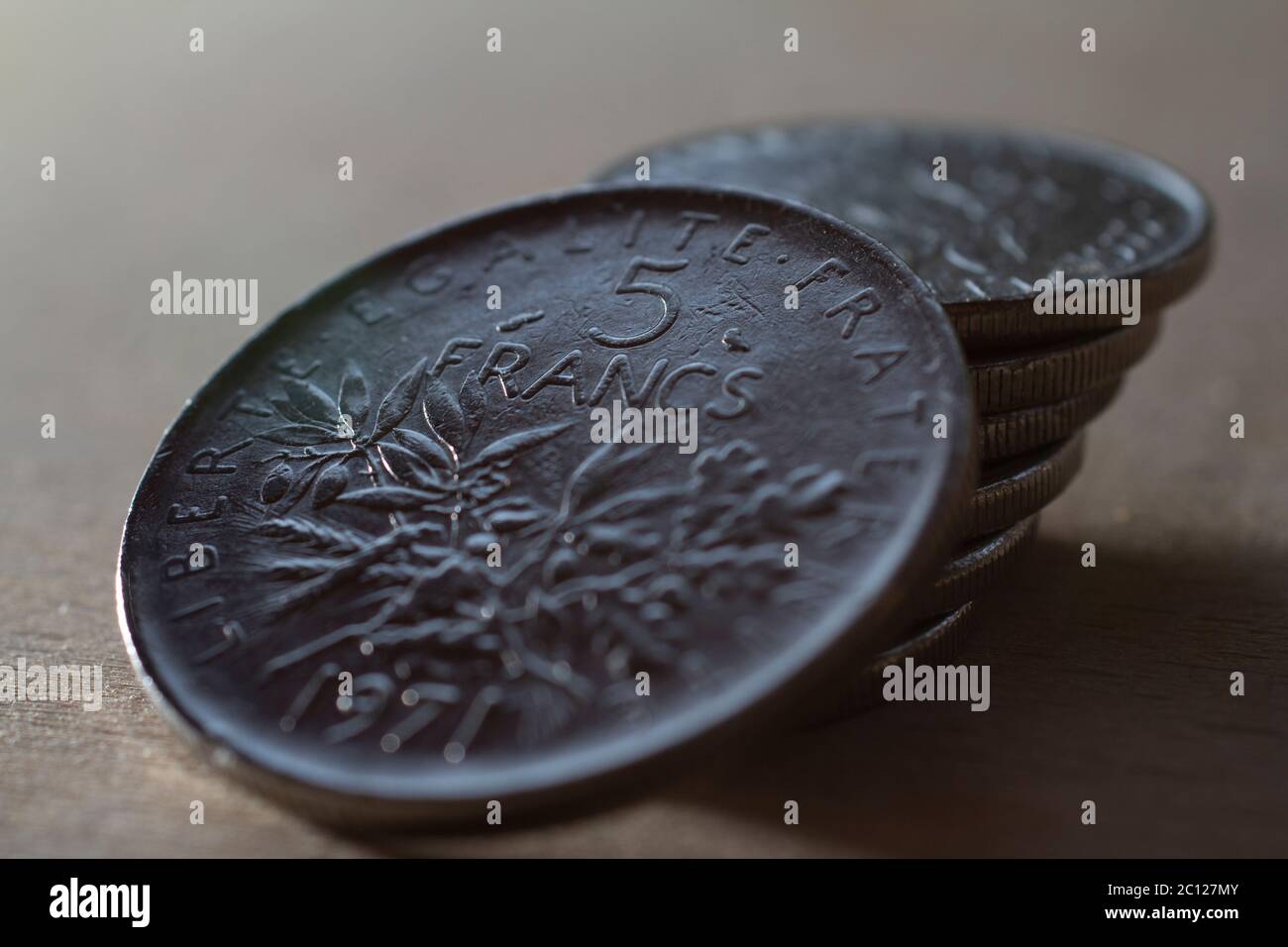 Euro coin france hi-res stock photography and images - Alamy