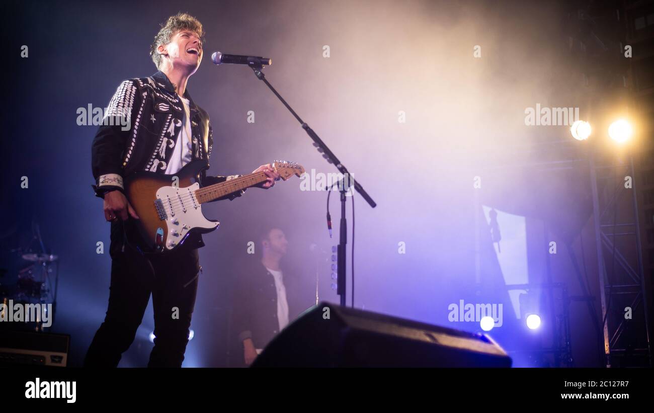Aarhus, Denmark. 01st, September 2019. The Danish singer, songwriter ...