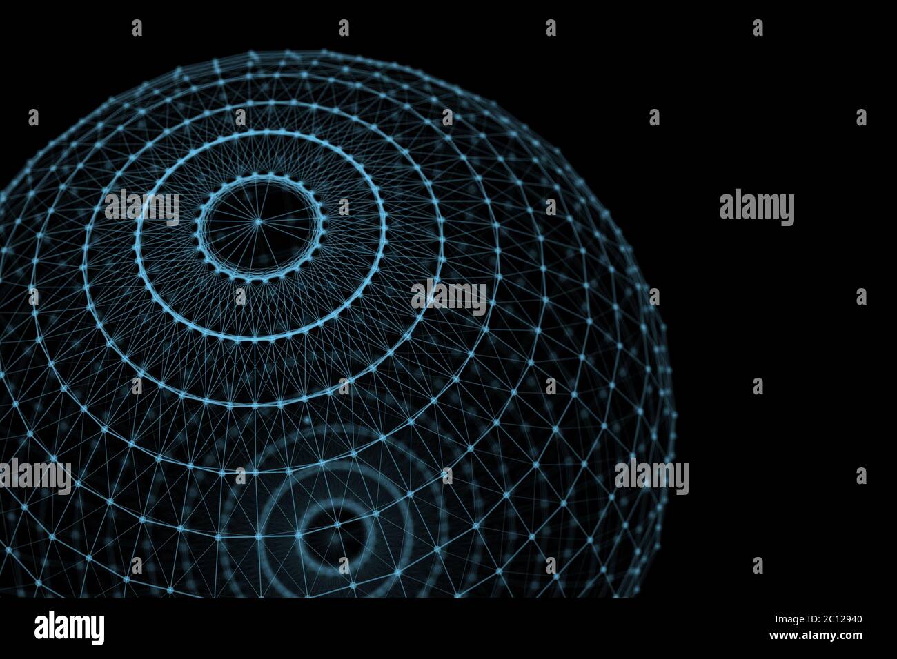 3d illustration futuristic science and technology Stock Photo - Alamy