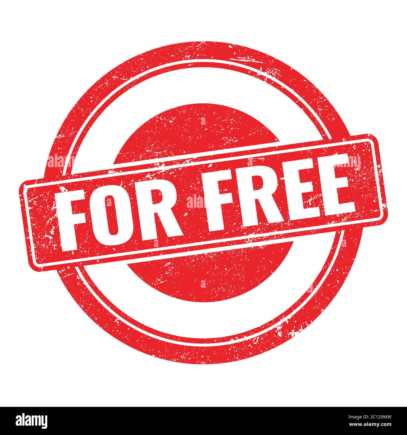 FREE black red round grungy stamp Stock Photo - Alamy