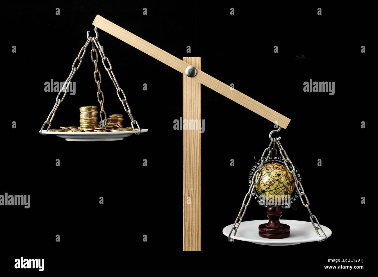 Two pan scale hi-res stock photography and images - Alamy