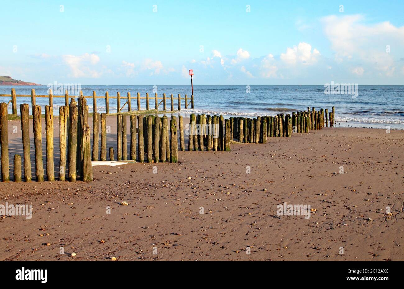 Exmouth Beach Groynes High Resolution Stock Photography and Images - Alamy