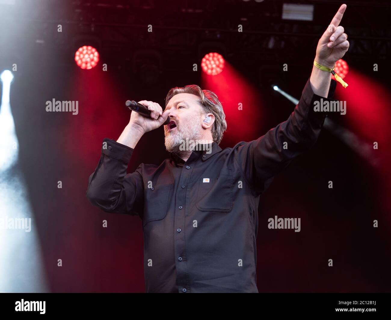 Elbow performs live on stage hi-res stock photography and images - Alamy