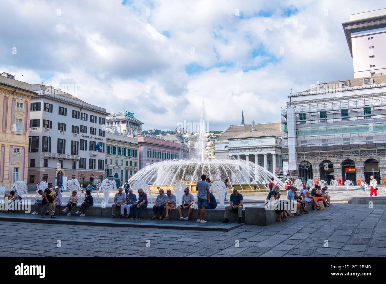 Piazza De Ferrari Square High Resolution Stock Photography and Images ...