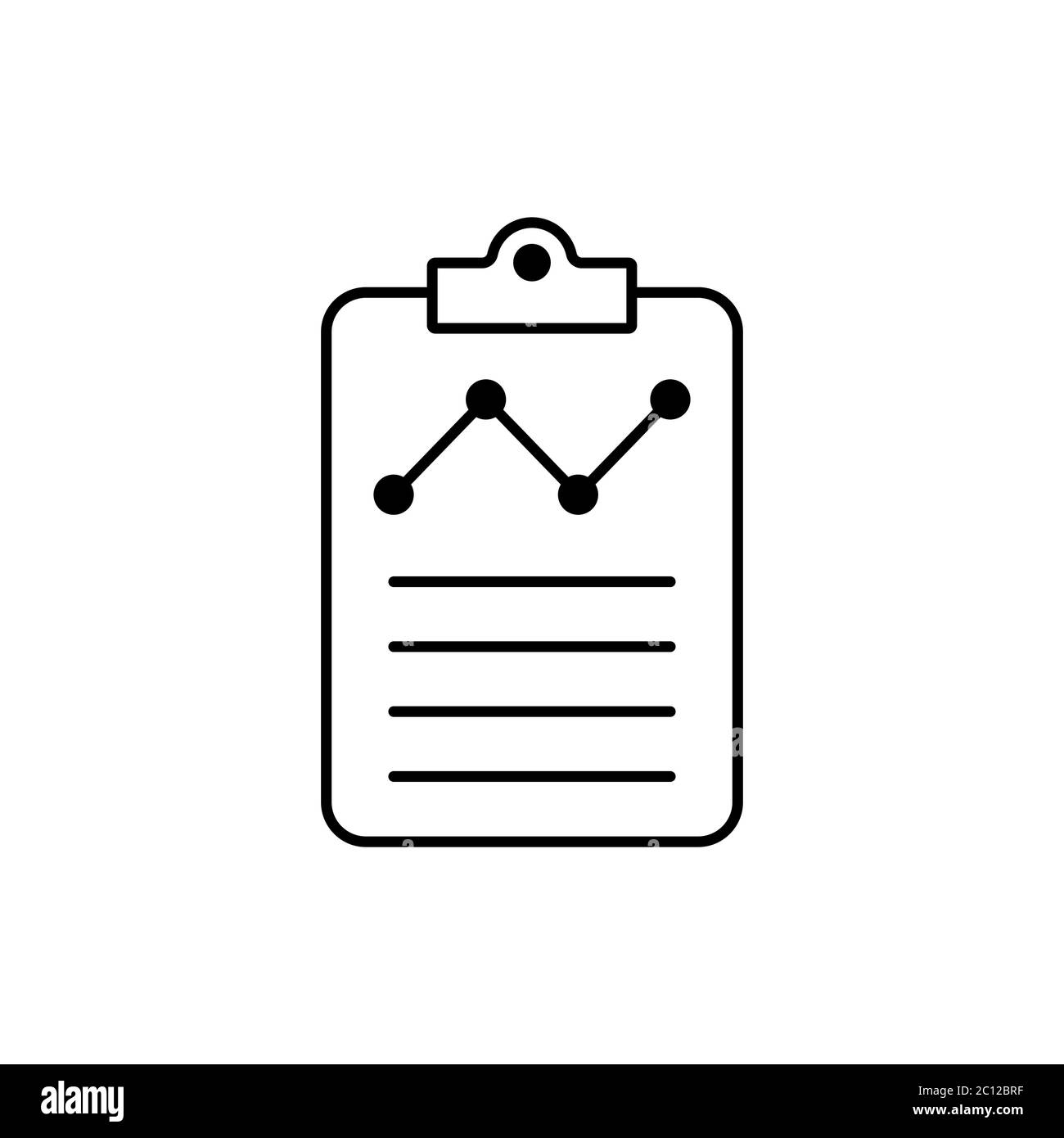 Report icon sign. Report icon flat design Stock Vector Image & Art - Alamy