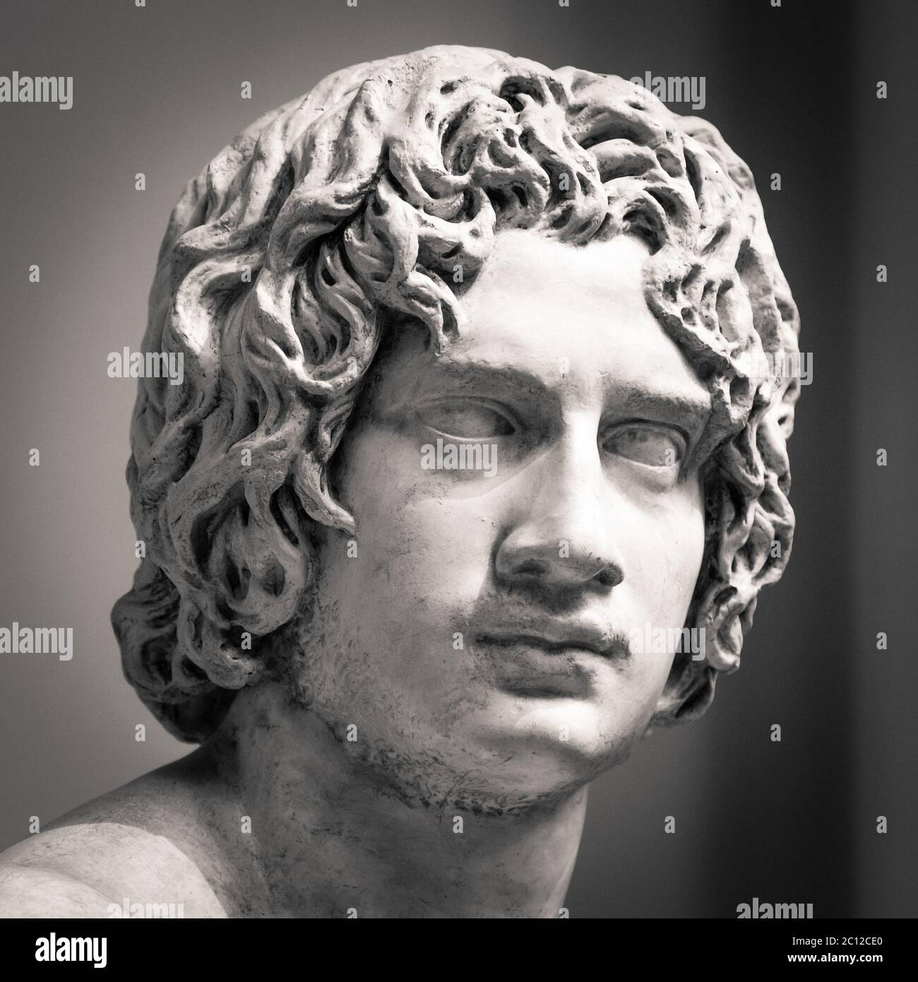 The ancient marble portrait bust Stock Photo - Alamy