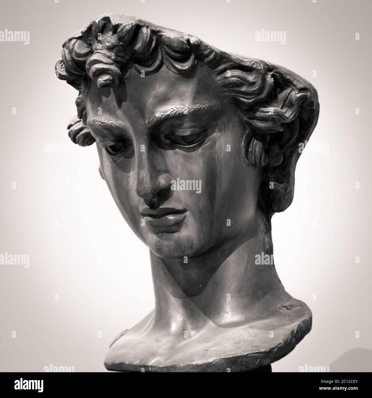 The ancient marble portrait bust Stock Photo - Alamy