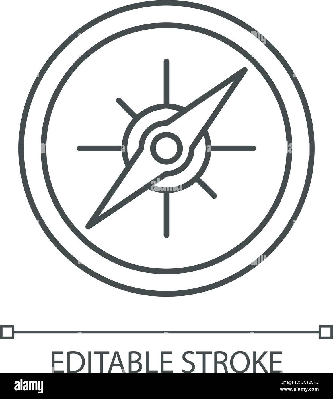 Cardinal compass point Cut Out Stock Images & Pictures - Alamy