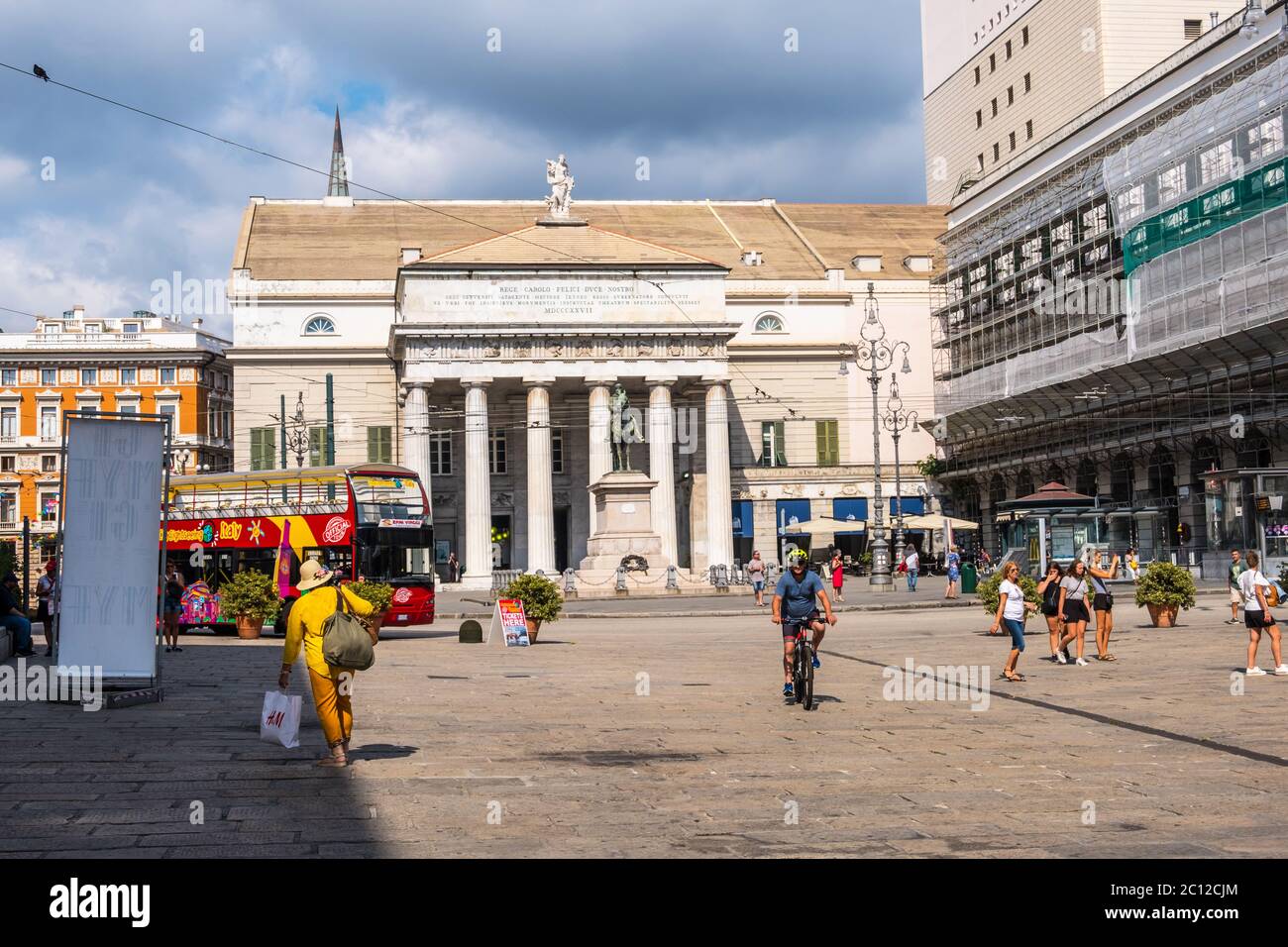 Piazza De Ferrari Square High Resolution Stock Photography and Images ...