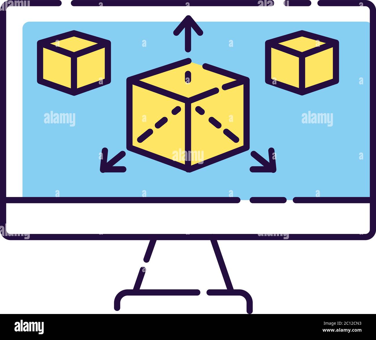 Modeling RGB color icon Stock Vector Image & Art - Alamy