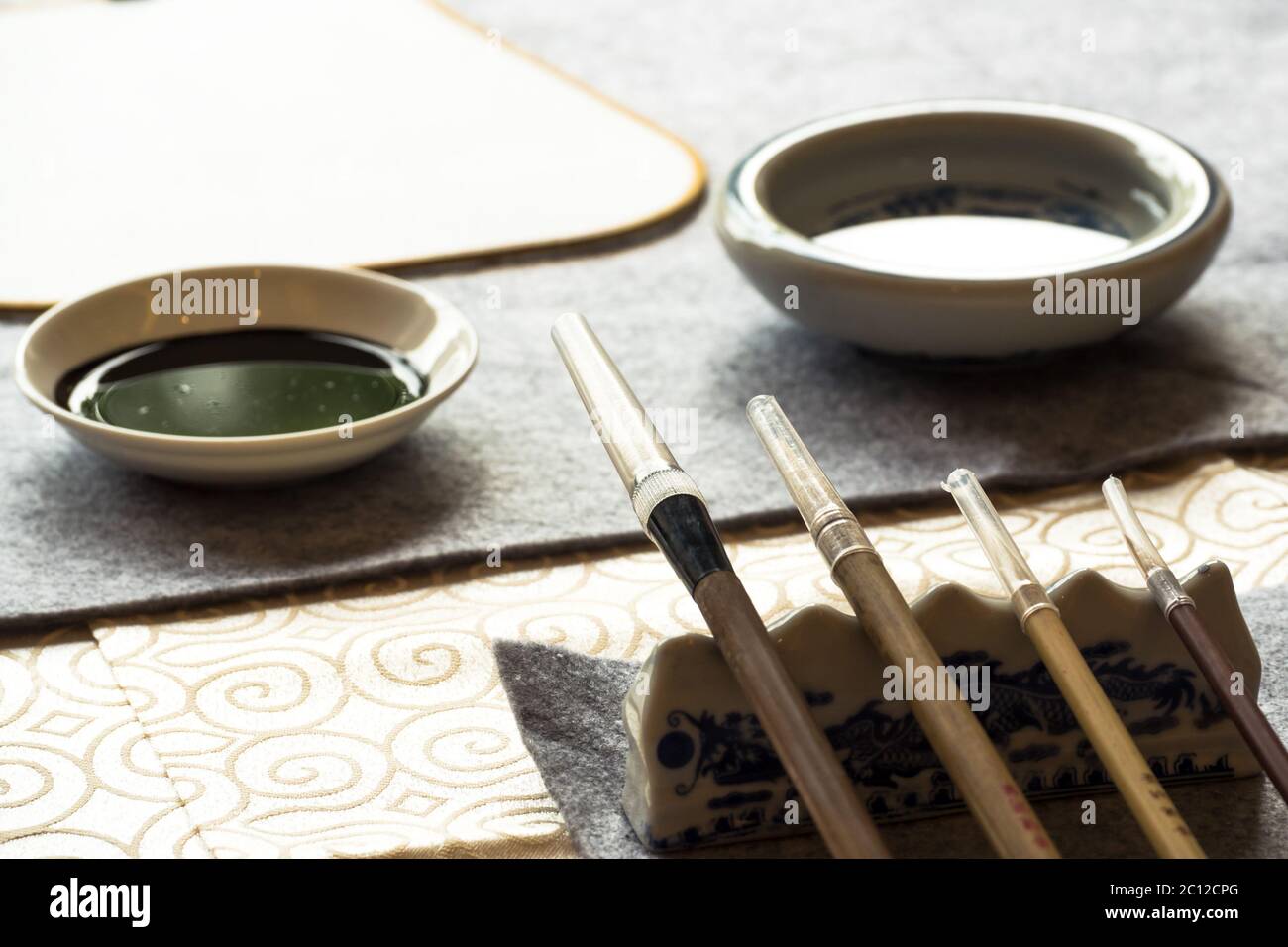 Calligraphy Table High Resolution Stock Photography and Images - Alamy