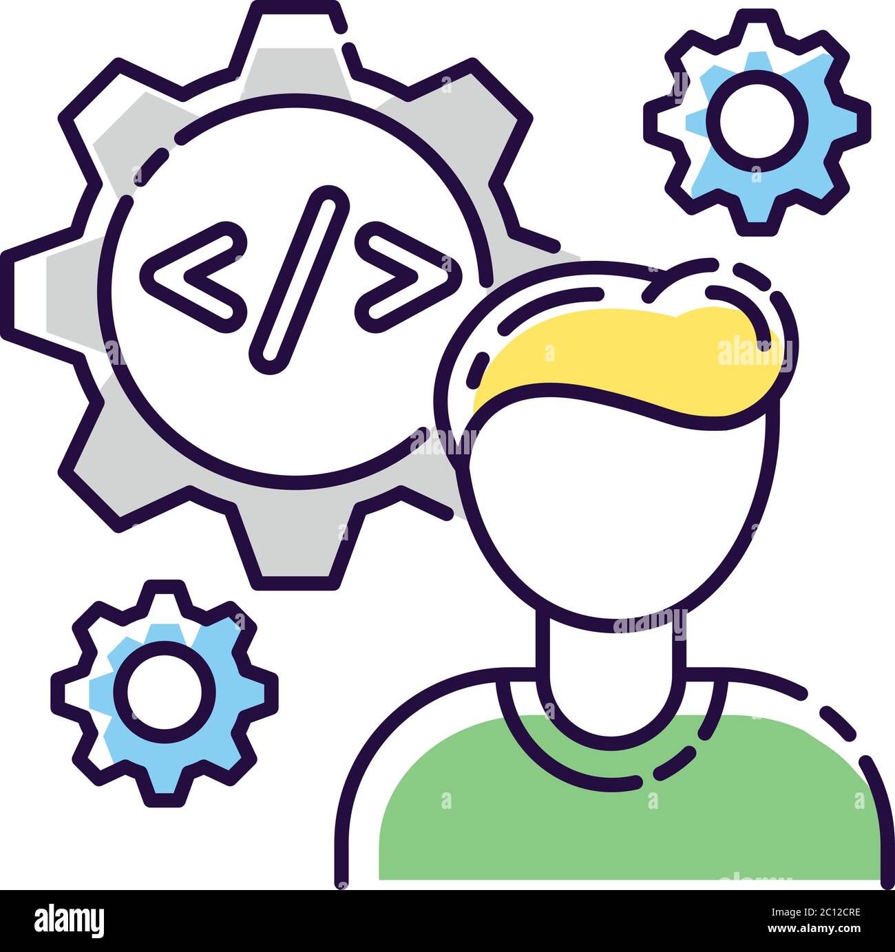 Verification engineer Stock Vector Images - Alamy