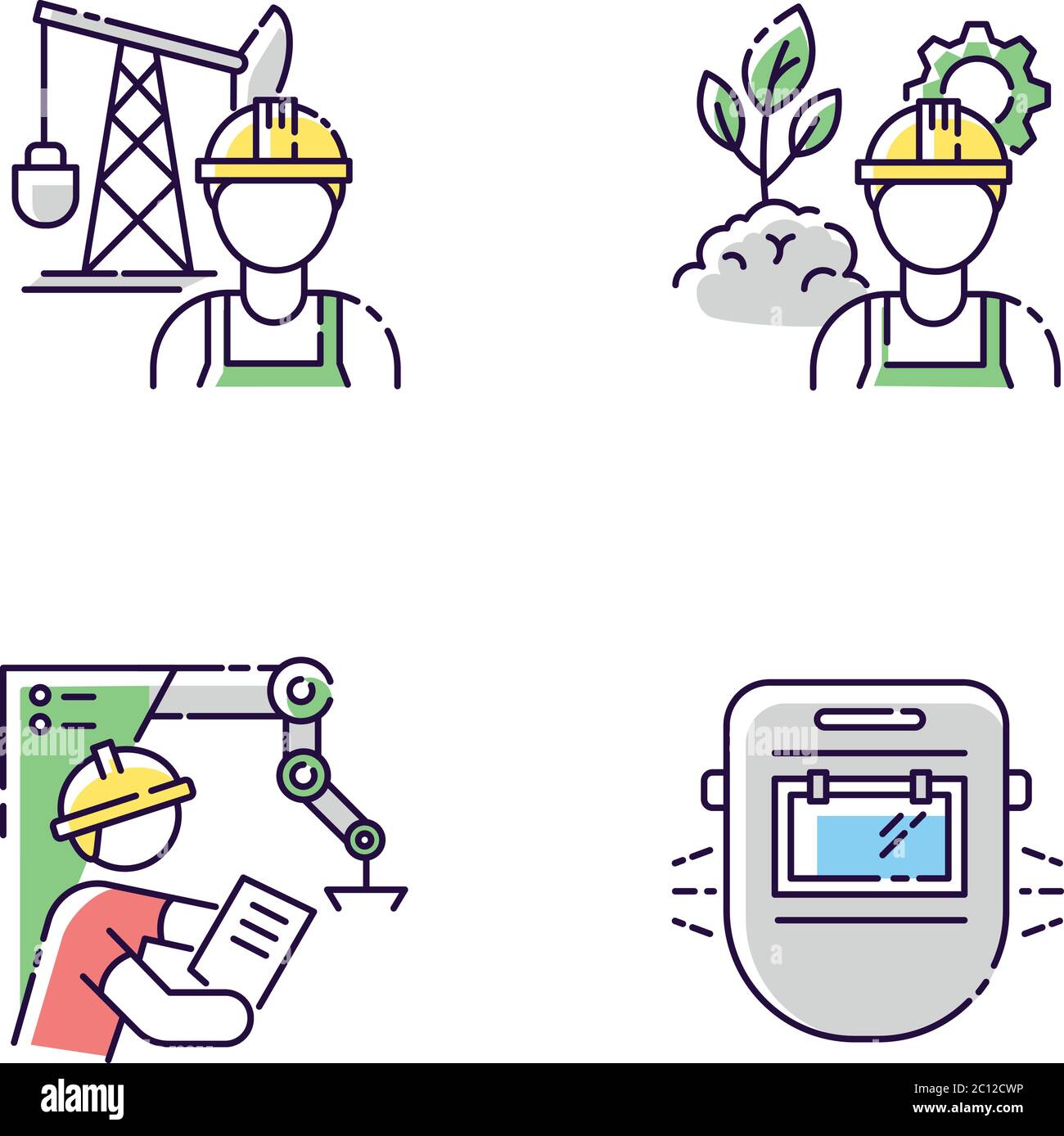 Petroleum specialist Stock Vector Images - Alamy