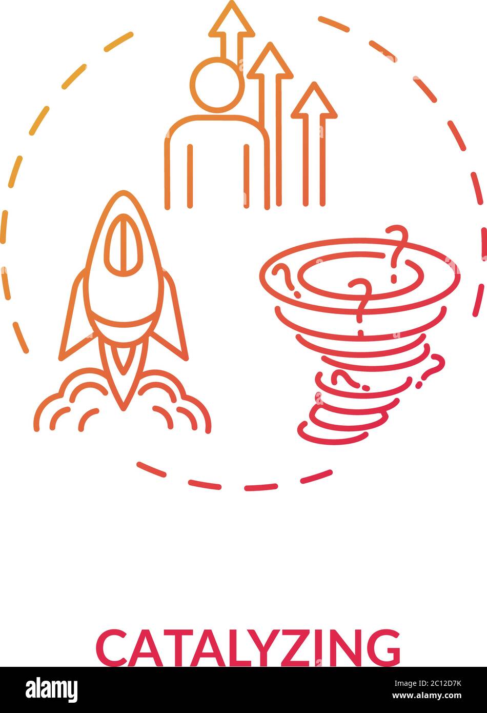 Catalyzing concept icon Stock Vector Image & Art - Alamy