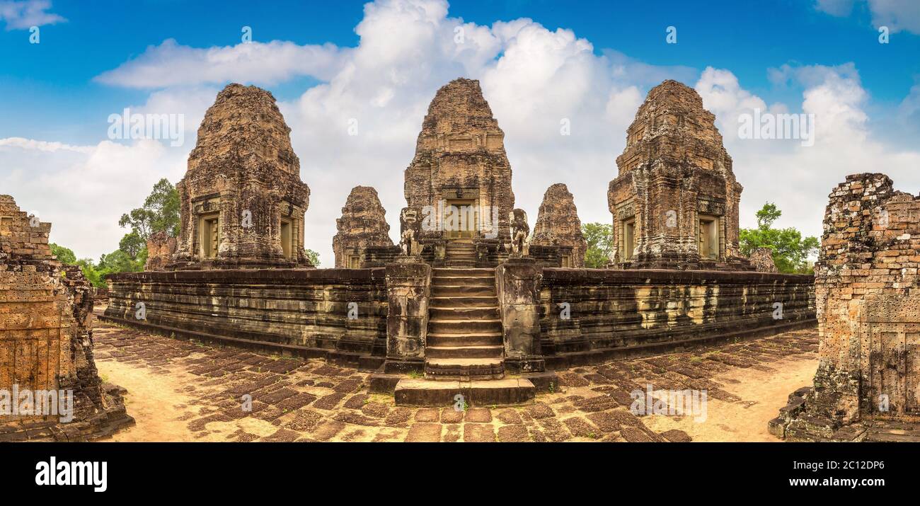 Panorama of Pre Rup temple in complex Angkor Wat in Siem Reap, Cambodia ...