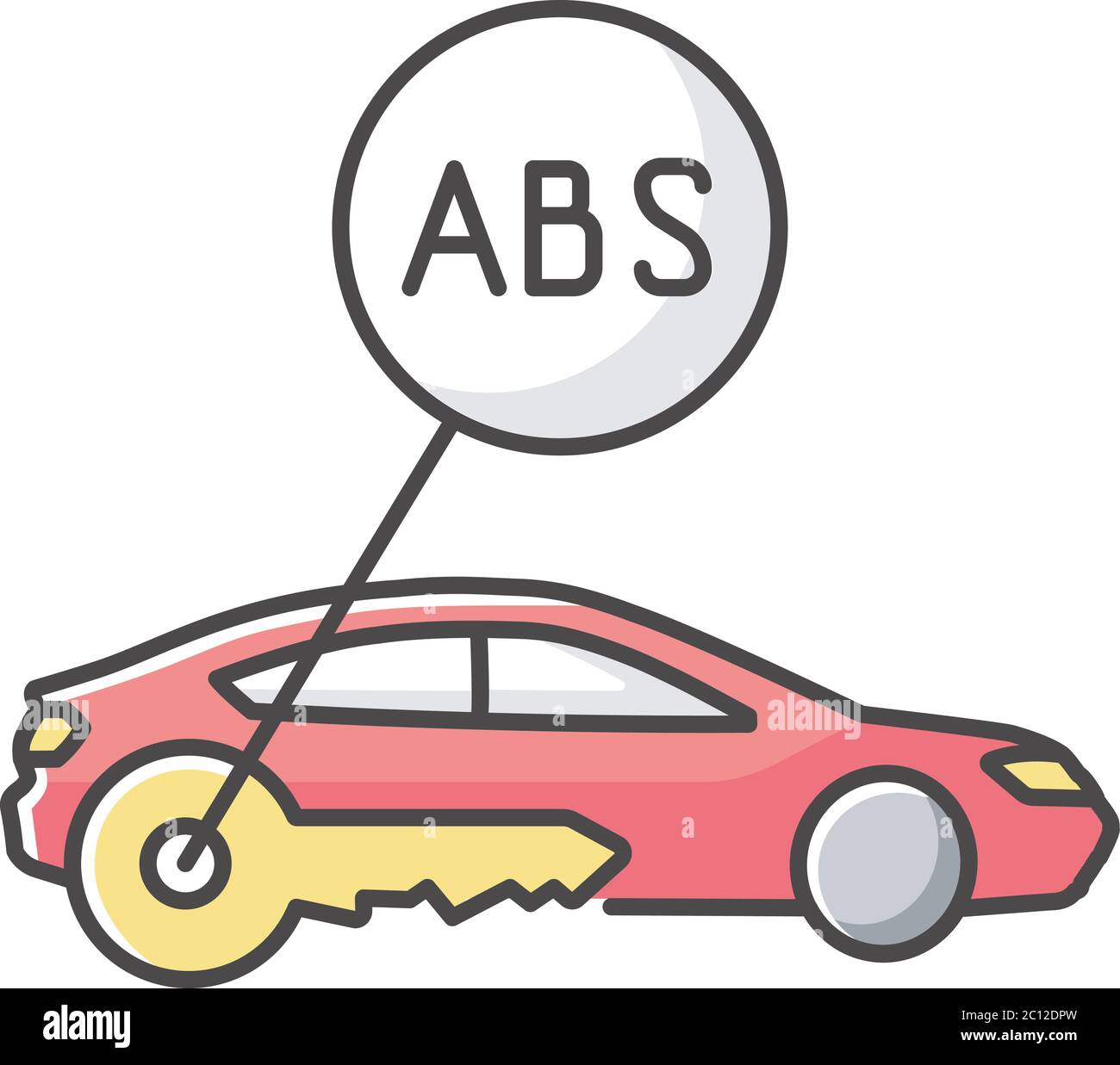 Antilock brakes Stock Vector Images - Alamy