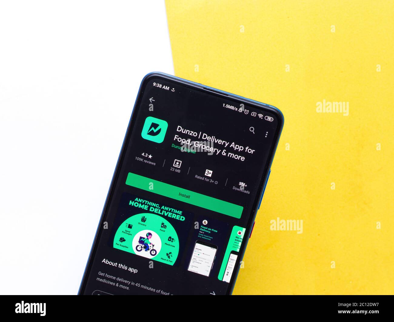 Dunzo logo hi-res stock photography and images - Alamy