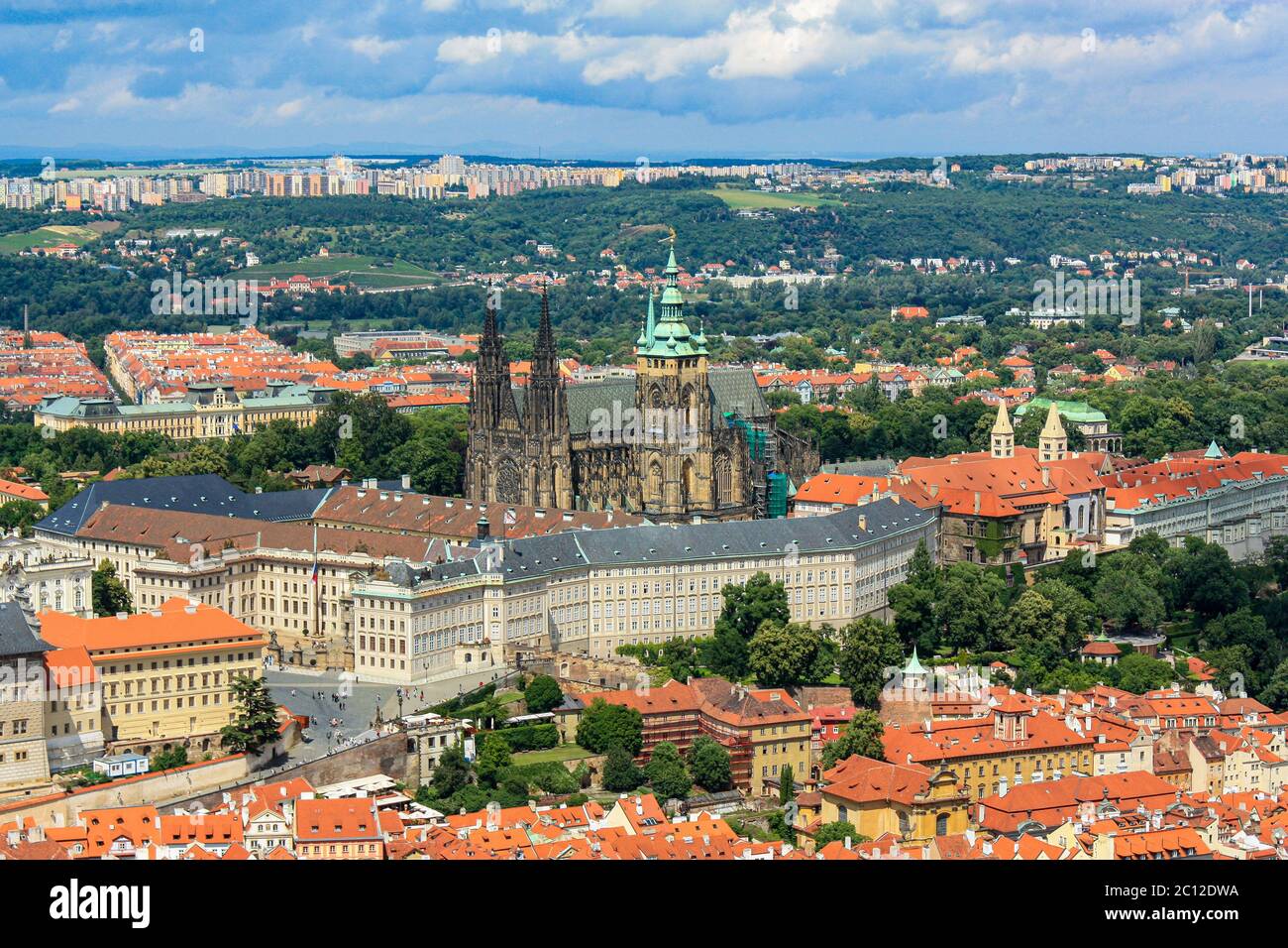 The beautiful cityscape of Prague Stock Photo - Alamy