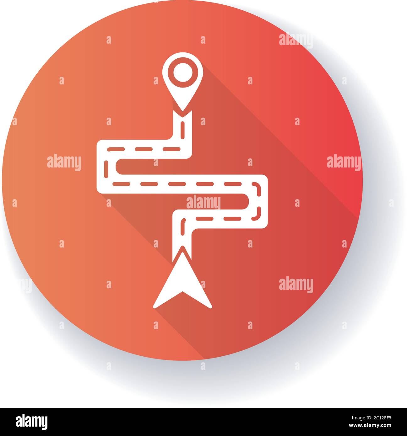 Long route Cut Out Stock Images & Pictures - Alamy