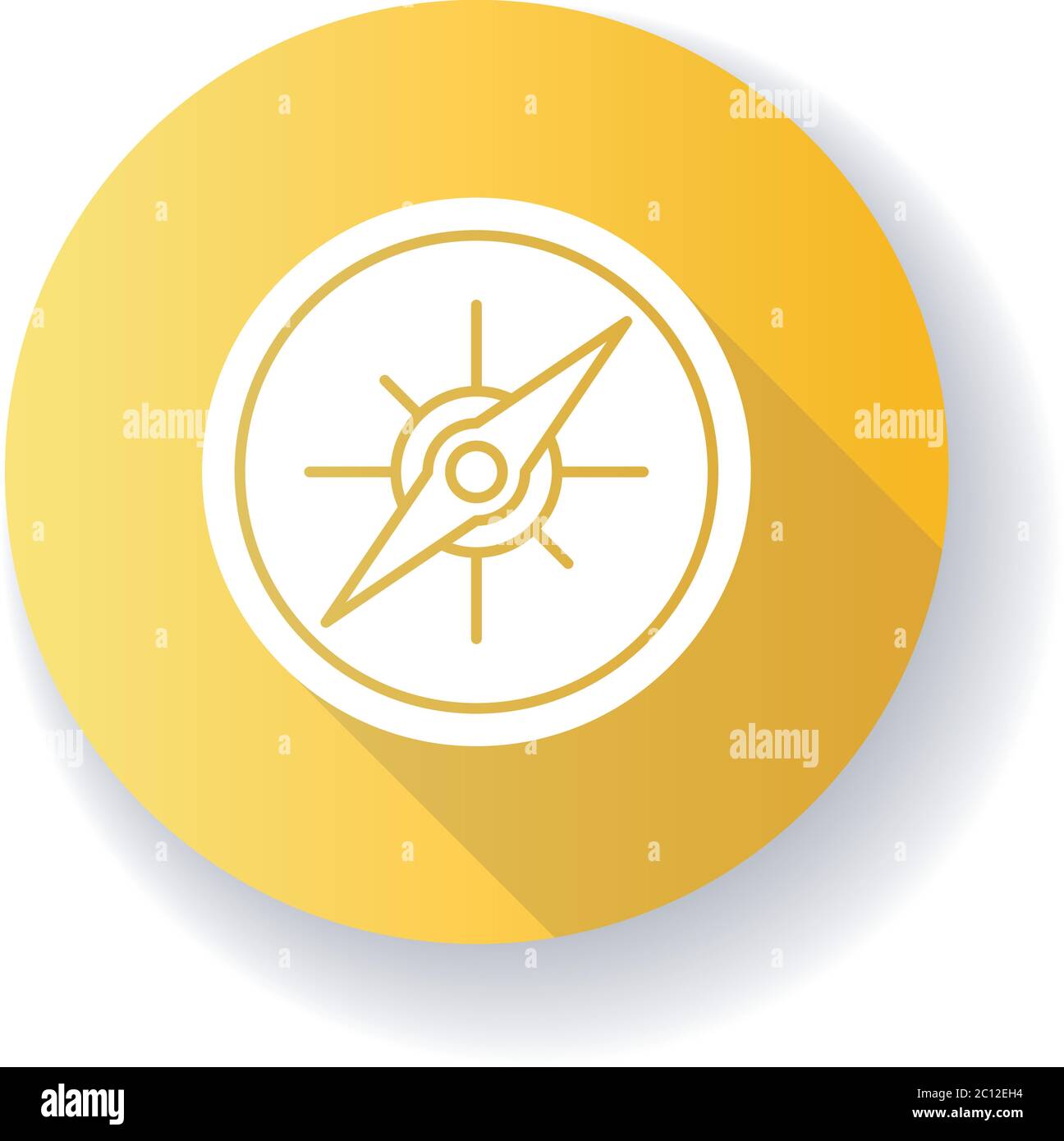 Magnetic compass navigator Stock Vector Images - Alamy