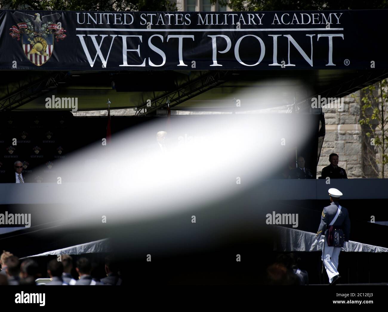 West Point, United States. 13th June, 2020. United States President ...